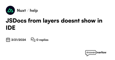 Jsdocs From Layers Doesnt Show In Ide Nuxt