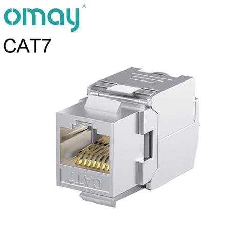 Omay Rj45 Cat8 Cat7 Cat6a Tool Less Stp Shielded K Grandado