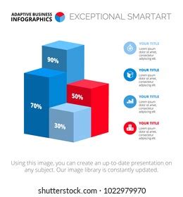 Four Bar Chart Template Stock Vector Royalty Free 1022979970 Shutterstock