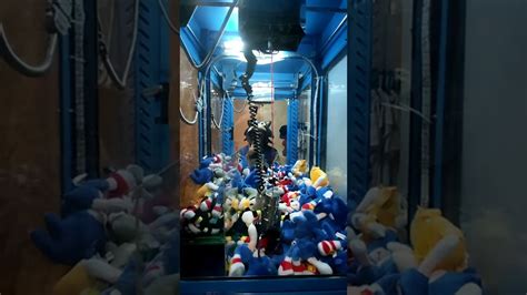 Sonic Claw Machine 100x Games Youtube