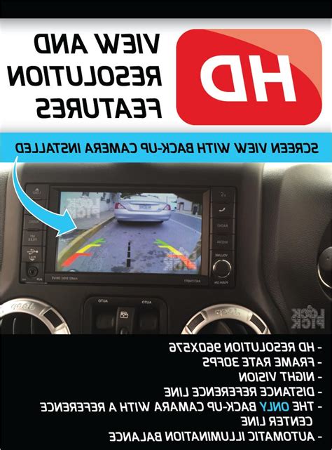 Jeep Wrangler Backup Camera Lockpick 4 Camer