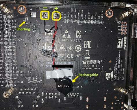 How To Add A Correct Battery For Rtc On Jetson Nano 21 By Sergbars Jetson Nano Nvidia
