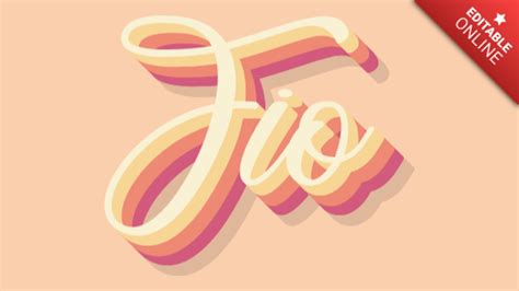 Fio Script 3d Text Effect Generator