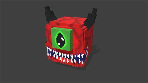 Doom Cacodemon Minecraft Buy Royalty Free 3d Model By El Coleccionista Coleccionista