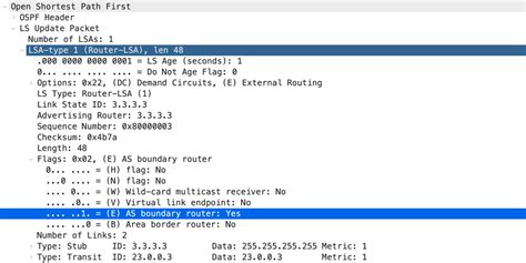 Ospf Database Ospfv2 And Ospfv3