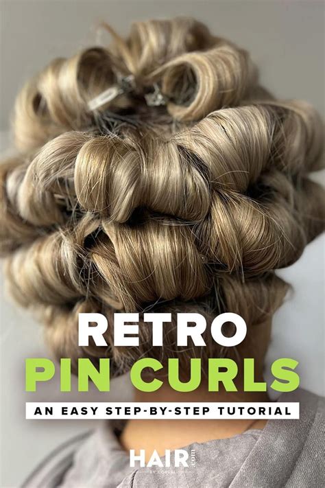 Tutorial 2 Easy Ways To Create Pin Curls Pin Curls Long Hair Curls