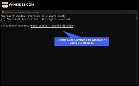 How To Enable Sudo Command On Windows 11
