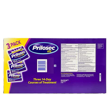 Prilosec Otc Omeprazole Delayed Release Acid Reducer 14 Tablets Eac Bunnydepot