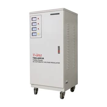 Tmux Tns Type 60kva High Quality 3 Phase Automatic Intelligent Voltage Regulator Stabilizer High