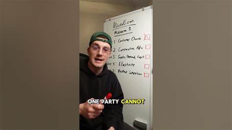 Microecon Midterm 1 Unit Summary Microeconomics Tutoring Youtube