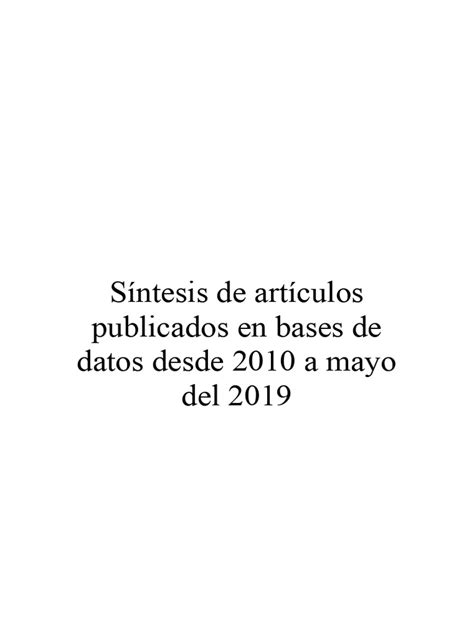 Ejemplo Matriz Pdf Populismo Donald Trump