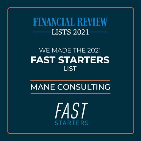Mane Consulting Recognised As One Of Australias Fastest Growing Top 100 Start Ups In 2021