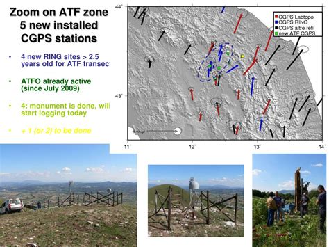 Ppt Wp 1 3 Velocity And Strain Rate Fields Across The Fault From Integration Of Regional Gps