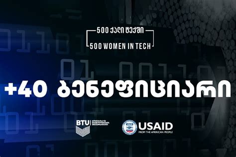 Usaid ის მხარდაჭერით ტექნოლოგიების მიმართულებით გადამზადებულმა ბენეფიციარებმა მასშტაბურ