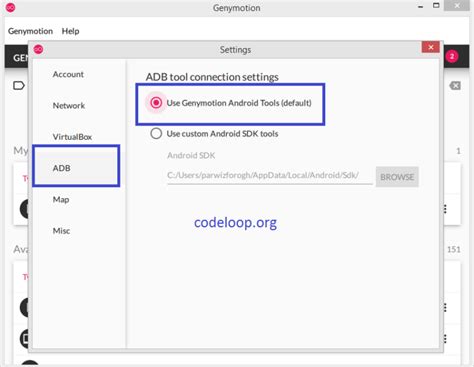 Connect Genymotion Emulator With React Native Codeloop
