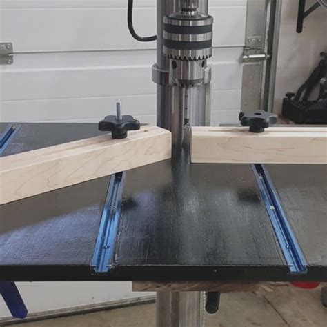 Drill Press Table And Fence Diy Digital Plans Standish Woodstory