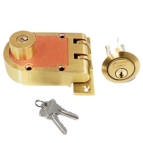 Premier Lock Satin Bronze High Security Heavy Duty Jimmy Proof Double