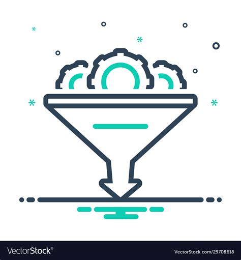 Funnel Royalty Free Vector Image VectorStock