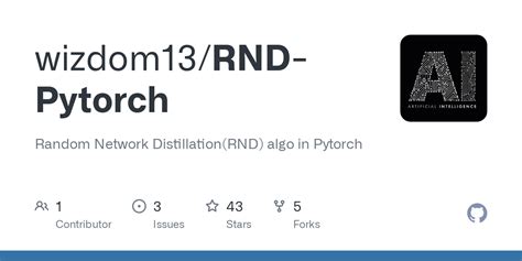 Github Wizdom13rnd Pytorch Random Network Distillationrnd Algo In Pytorch
