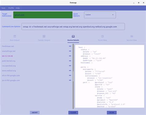 Install Flutter Nmap Gui On Manjaro Linux Using The Snap Store Snapcraft
