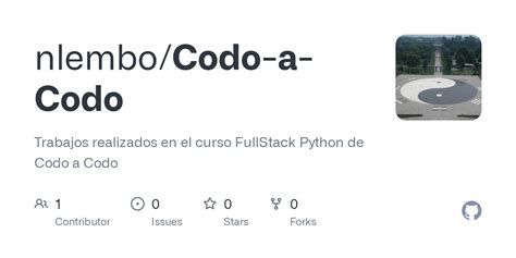 Github Nlembocodo A Codo Trabajos Realizados En El Curso Fullstack