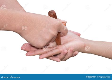 Reflexology Hand Massage Stock Image 18445405