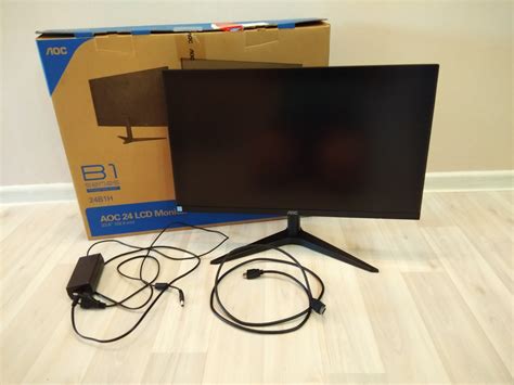 Обзор от покупателя на Монитор AOC 23.6" Black 24B1H — интернет-магазин ...