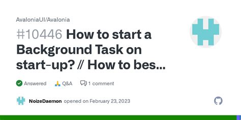 how to start a background task on start up how to best update bound collections
