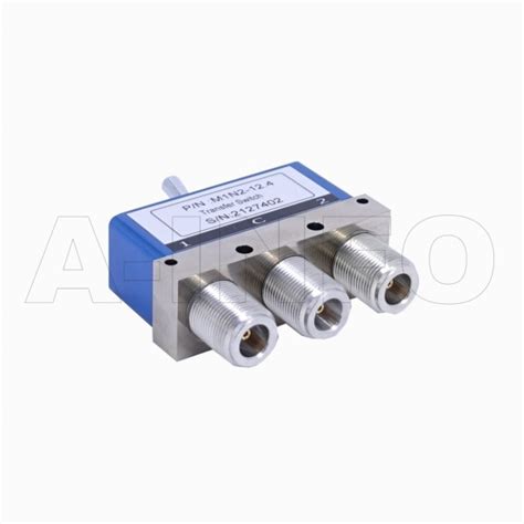 A INFO MKSB018 Manual Coaxial SPDT Switch RF And Microwave Components Supplier UK RF Com