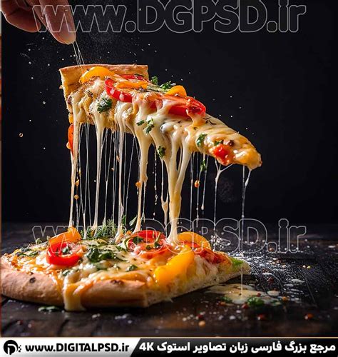 دانلود عکس با کیفیت پیتزا کد37 دیجی پی اس دی
