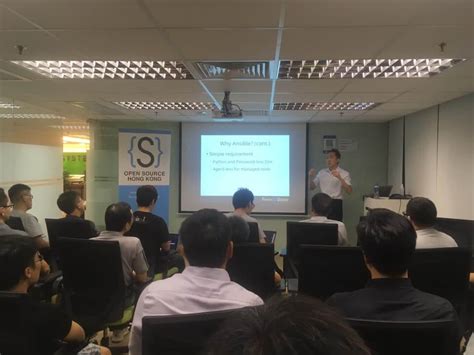 Open Source Hong Kong Monthly Meetup August 2019 Ansible Night Open Source Hong Kong