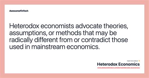 Heterodox Economics Awesomefintech Blog