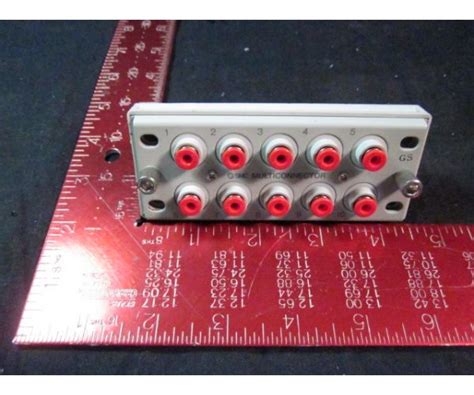SMC SMC MULTICONNECTOR Bulkhead Pneumatics SMC MULTI ConnectorCONNECTOR 10 PORTS In USA Europe