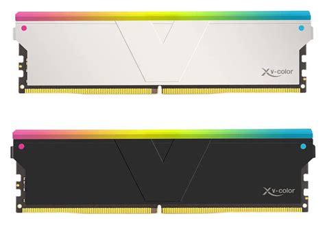 V Color Unveils Ddr Overclockable R Dimm Rgb Memory Modules With Speeds Up To Mt S
