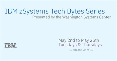 Ibm Zsystems Tech Bytes Series Crowdcast Sritharan Srinivasan