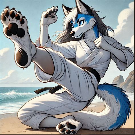 The Arctic Wolf Queen Of Karate By Captainhawpivspyro On Deviantart