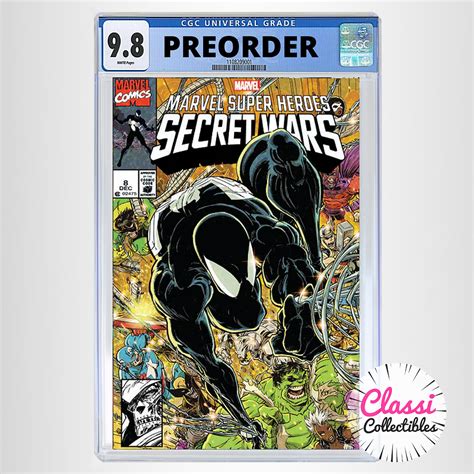 Pre Order Secret Wars 8 First Symbiote Ltd Facsimile Vintage