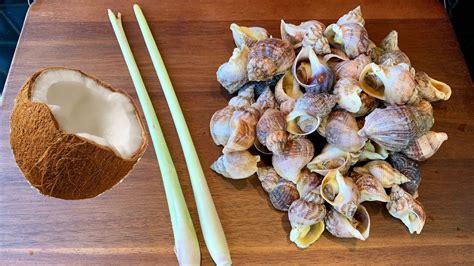 How To Cook Whelksea Snail With Coconut Milk Ginataang Susong Dagat