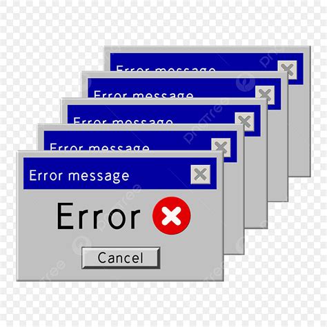 Windows Error Message