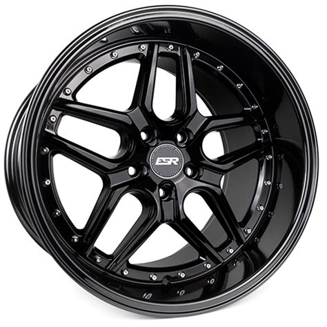Esr Cs15 Gloss Black Wheels 5x115 19x8 5 30 98551430 Cs15gblk 5x115