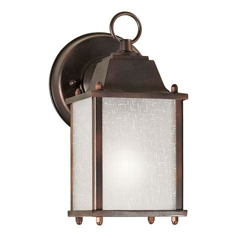 Forte Lighting Preston 5 Die Cast Aluminum Antique Bronze Outdoor Wal