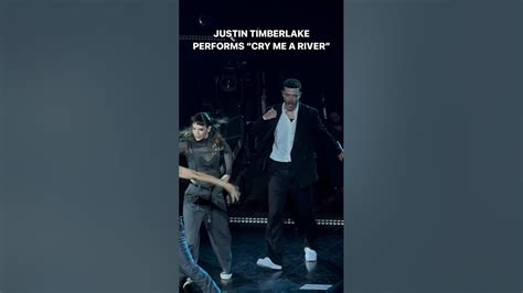Justin Timberlake Performs Cry Me A River” On The Forget Tomorrow