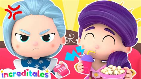 잠자는 숲속의 미녀는 스노우퀸이 영화를 보지 못하게 한다 동화 이야기 Youtube