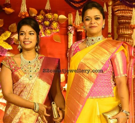 Chiranjeevi Daughter Srija Heavy Jewelry Jewellery Designs