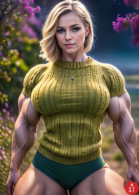 Muscular Woman By Artbyat On Deviantart
