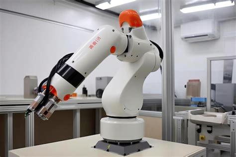 Premium Photo Robotic Arm With Builtin Safety Features Preventing