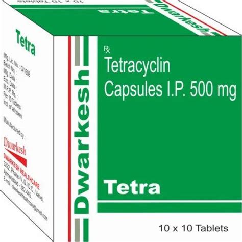 Pharmaceutical Capsules Tetracycline Capsules Manufacturer From Ahmedabad
