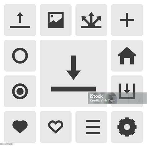 Download Icon Vector Design Simple Set Of Smartphone App Icons Silhouette Solid Black Icon Phone