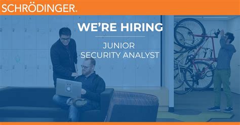Schrödinger On Linkedin Securityanalyst Hiring Careers Jobs