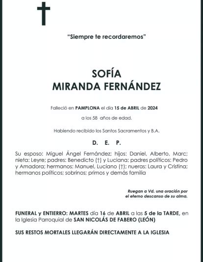 Sofia Miranda Fernandez